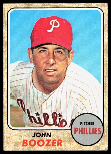 John Boozer 1968 Topps #173 VG/EX-EX No Crease | eBay