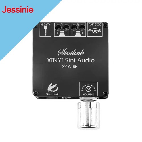 XY-BDT Bluetooth 5.1 Decoder Board Dual Stereo AUX Power Amplifier ...