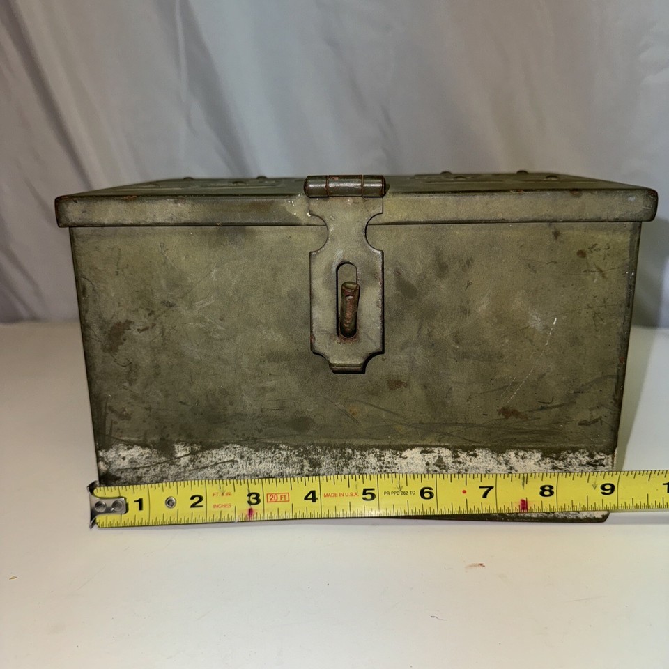 Vintage WWII Ammo Box / Chest Extremely RARE. | eBay