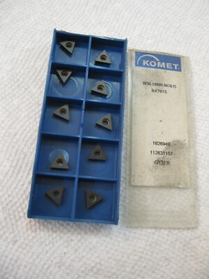 KOMET W30 14600.047615 BK7615 Carbide Insert 10pc Lot | eBay