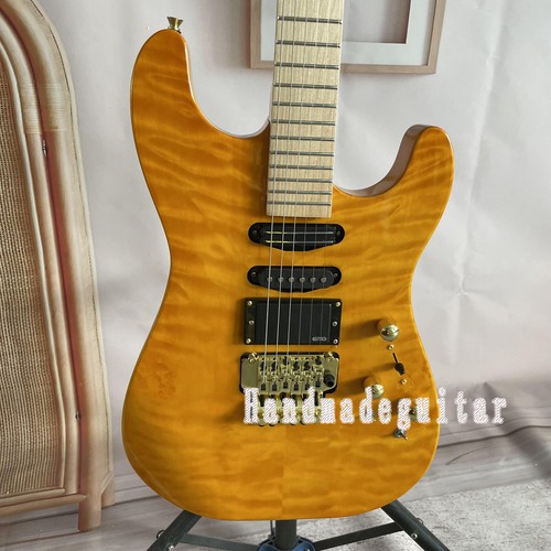 Phil Collen Electric Guitar Quilted Maple Top SSH Pickups Floyd Rose ...