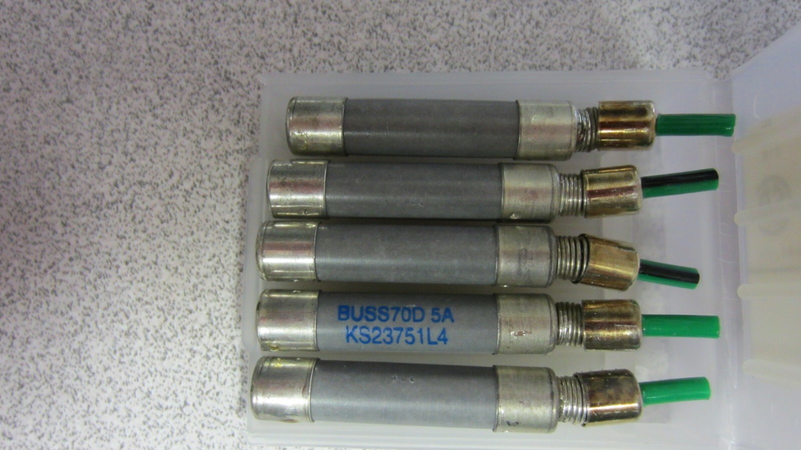 Bussmann 70D-5A(70D5) 300V Fast Blow Telecom Fuse (Box of 5)(50 boxes ...