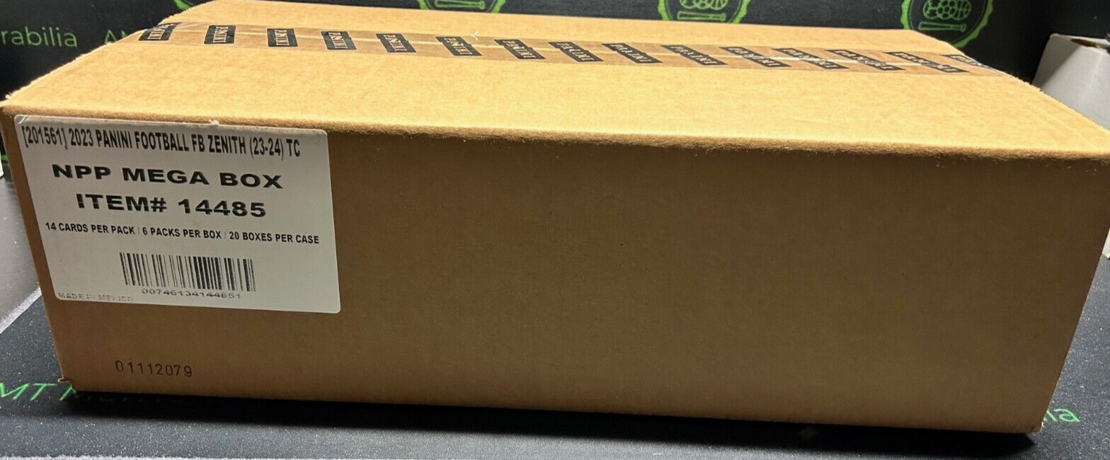 2023 Panini Zenith Football Mega Box SEALED CASE (20 Boxes) CJ STROUD ...