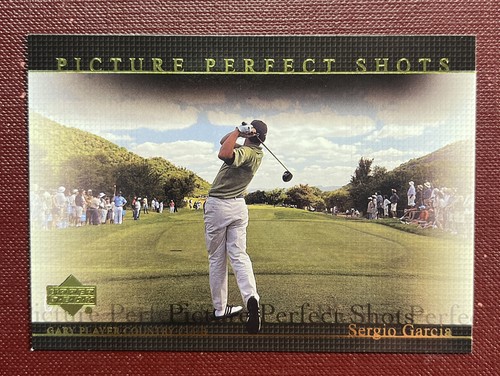Sergio Garcia 2004 Upper Deck Picture Perfect Shots Card #72, NM-MT ...