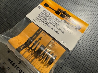 HPI Nitro R40 Shock Spring 13x23x1.6mm Rear Medium Black 6775 | eBay