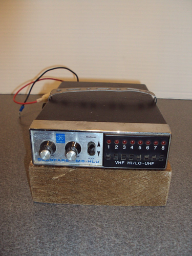 Fanon Scanfare M8-HLU VFH HI/LO-UHF Vintage Crystal Scanner UNTESTED ...