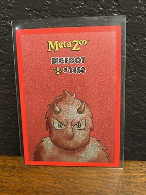 Metazoo PFP Token Card Bigfoot 3488 Shiny Holo Foil Rare! | eBay