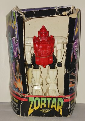 Obscure Ultra RARE Vintage 90s Zortar 6" Walking Robot NIB | eBay