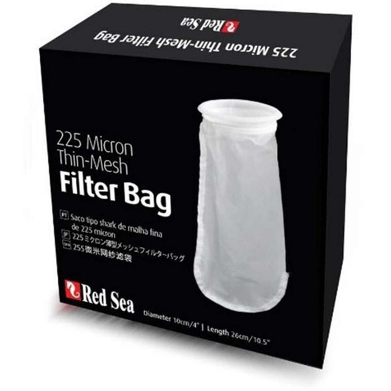 Red Sea 225 Micron Thin Mesh Filter Bag for MAX-S and Reefer Aquariums ...