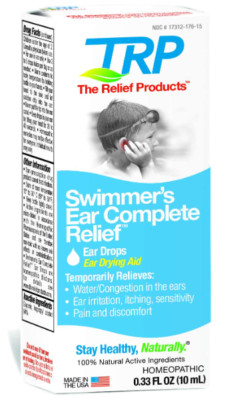 TRP Homeopathic Swimmer's Ear Complete Drops 0.33 Fl Oz 858961001761VL ...