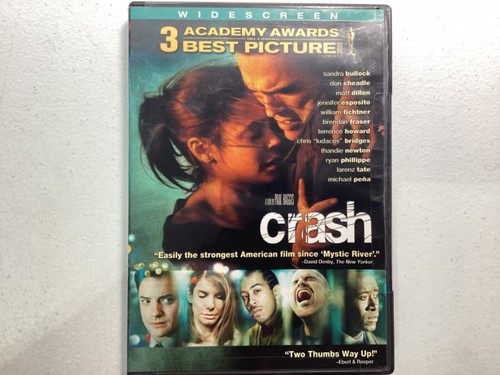 Crash DVD Factory Sealed 2004 R Sandra Bullock Brendan Frasier Don ...