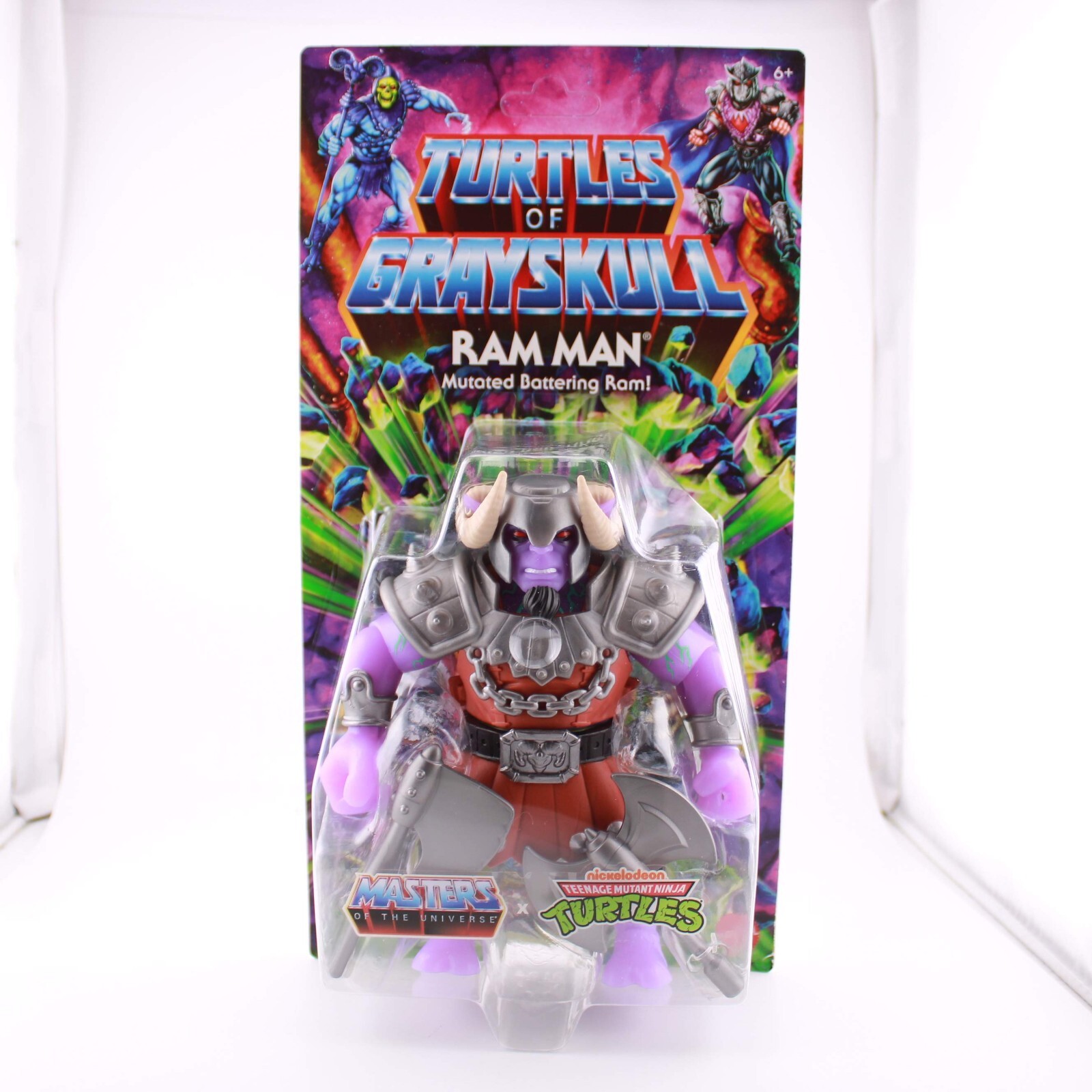 Masters of the Universe MOTU Origins Turtles Of Grayskull Ram Man Figure