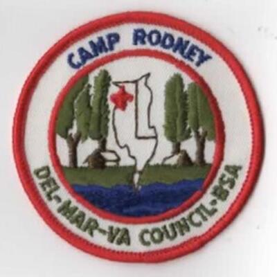 Camp Rodney Del-Mar-Va Council RED Bdr. [CA-2445] | eBay