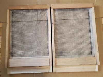 Cedar 8 Frame Bee Hive Screened Bottom Boards For Langstroth Beehive ...