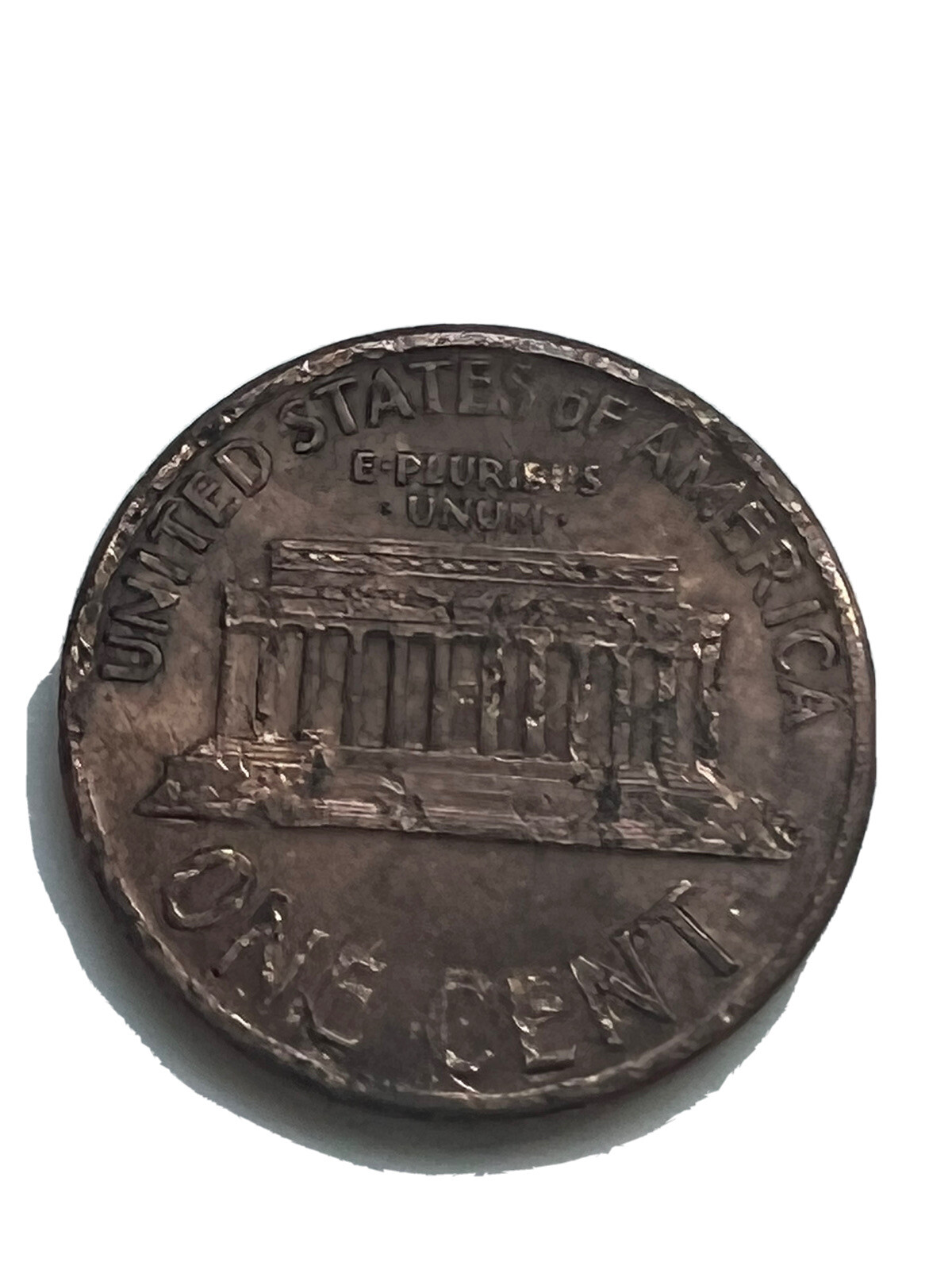 1990 Penny ERRORS Post Mint Damage Obverse And Reverse And Broadcast ...