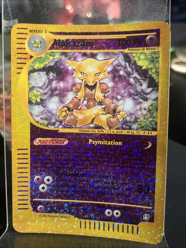 Pokemon Alakazam Aquapolis/expedition Reverse Holo Jumbo Box Topper 1/ ...