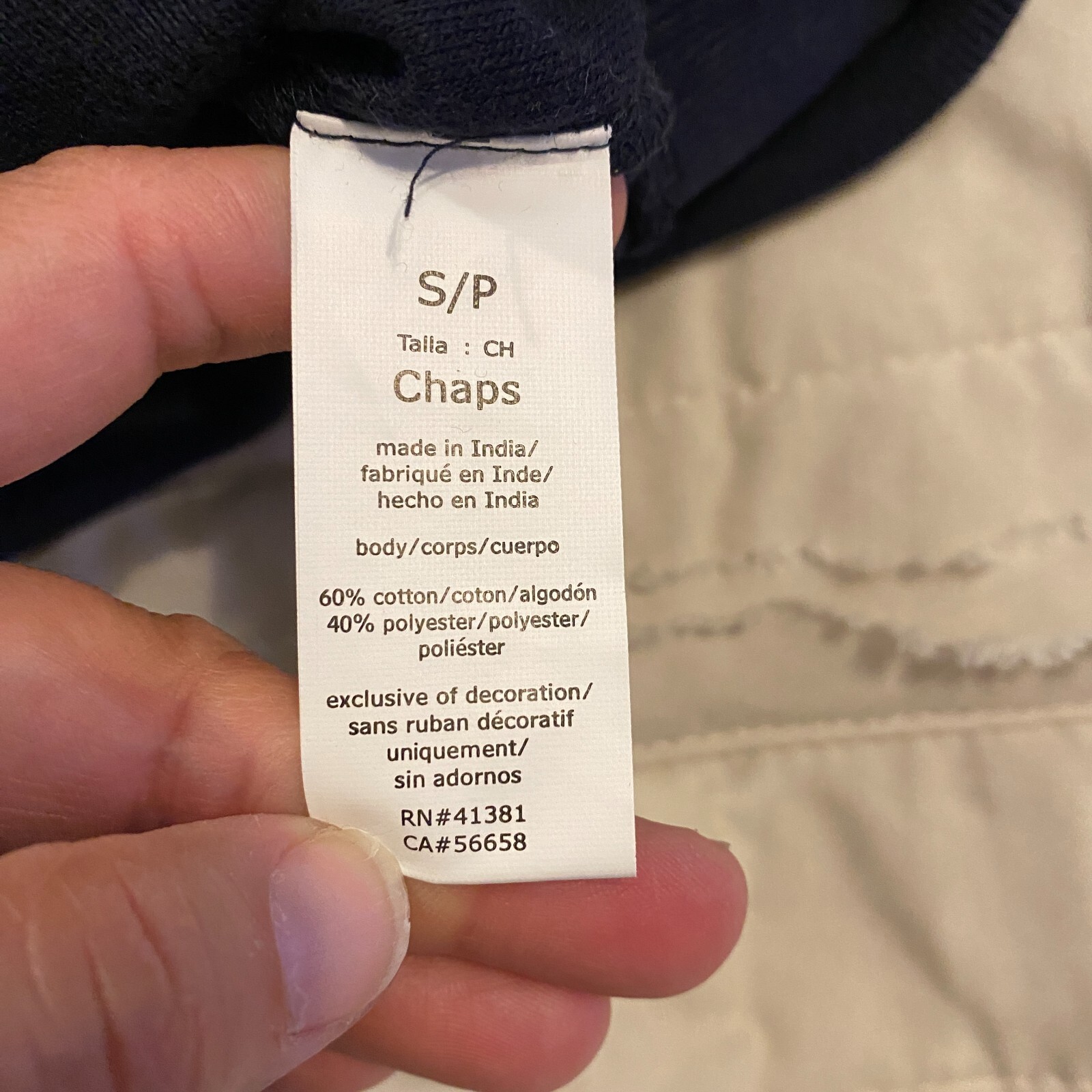 Chaps Ralph Lauren Pullover Mens Small Navy Maroon Stripe Fuzzy 1/4 ...