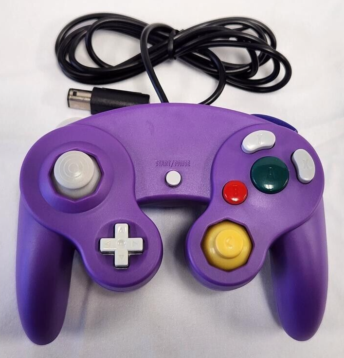 Nintendo GameCube Gaming Console DOL-001 INDIGO PURPLE Controller ...