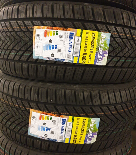 2X NEW SUV TYRES ROTALLA/TRACMAX ALL SEASON/SNOW/ICE 245/45 ZR19 ...