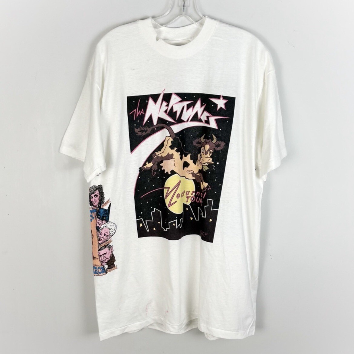 Vintage The Neptunes 1990 Nocturnal Tour Customized T… - Gem