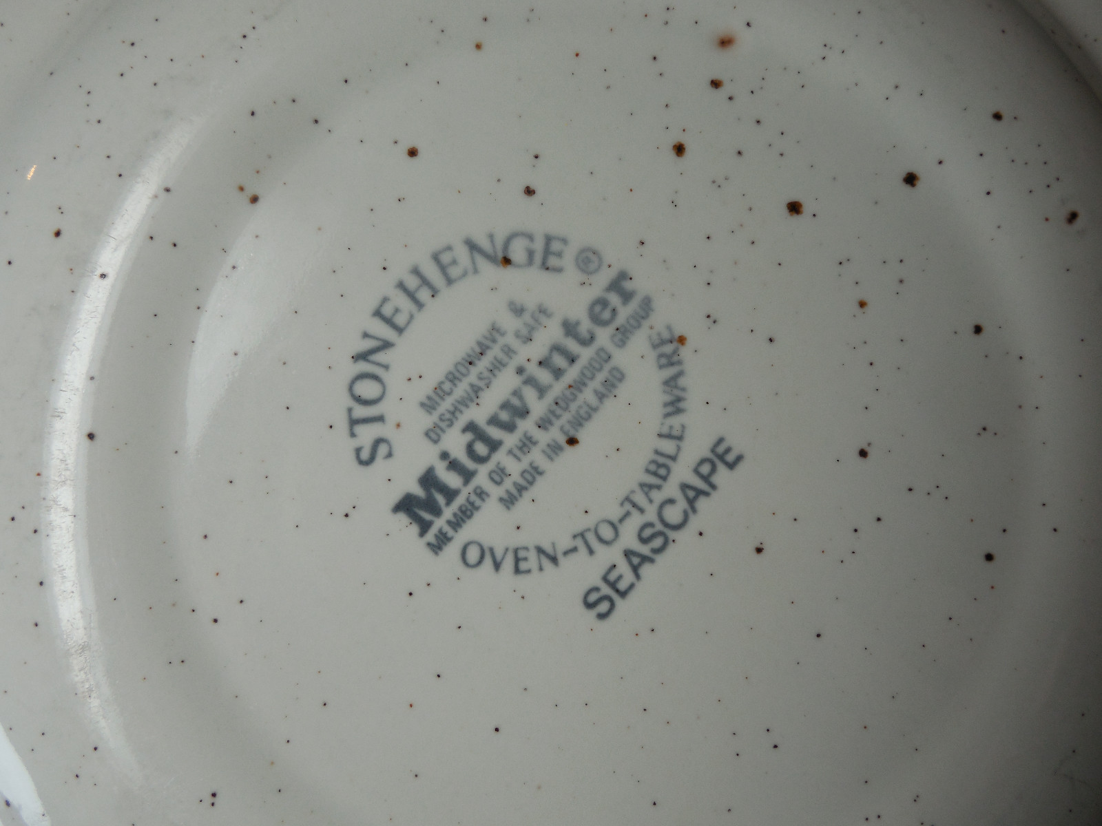 Midwinter England Stonehenge SEASCAPE Bread & Butter Plate 7" 1 ea 3 ...