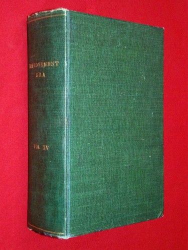 1912 Complete Improvement Era Vol 15 LDS Mormon Magazine Hardcover ...