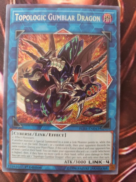 Yu-Gi-Oh! TCG Topologic Gumblar Dragon Battles of Legend: Relentless ...