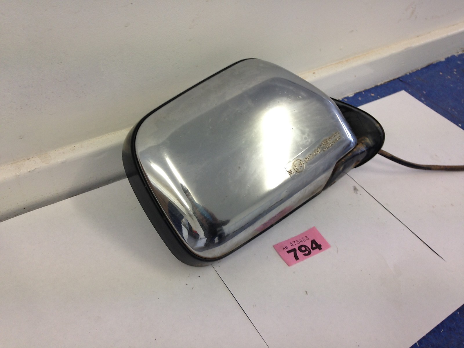 Toyota Hilux Surf Mk2 Drivers Side Front Chrome Door Wing Mirror 1989 ...