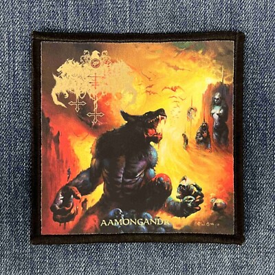 Satanic Warmaster Aamongandr Sublimated Printed Patch | Finnish Black ...