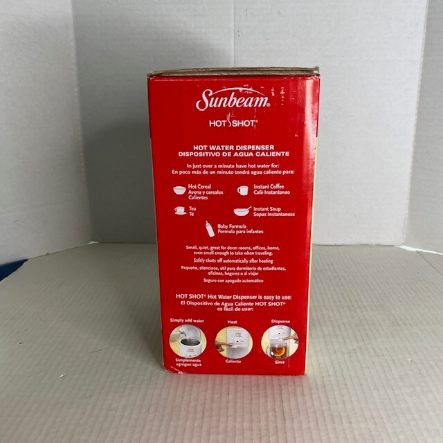 Sunbeam 3211 Hot Water Dispenser - White for sale online | eBay