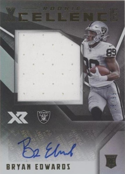 2020 Panini XR - Rookie Xcellence Autograph Swatches #RXC-BE Bryan ...