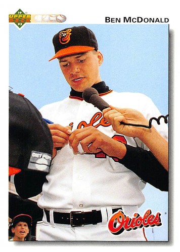 Ben McDonald 1992 Upper Deck 163 Baltimore Orioles BASEBALL Card | eBay