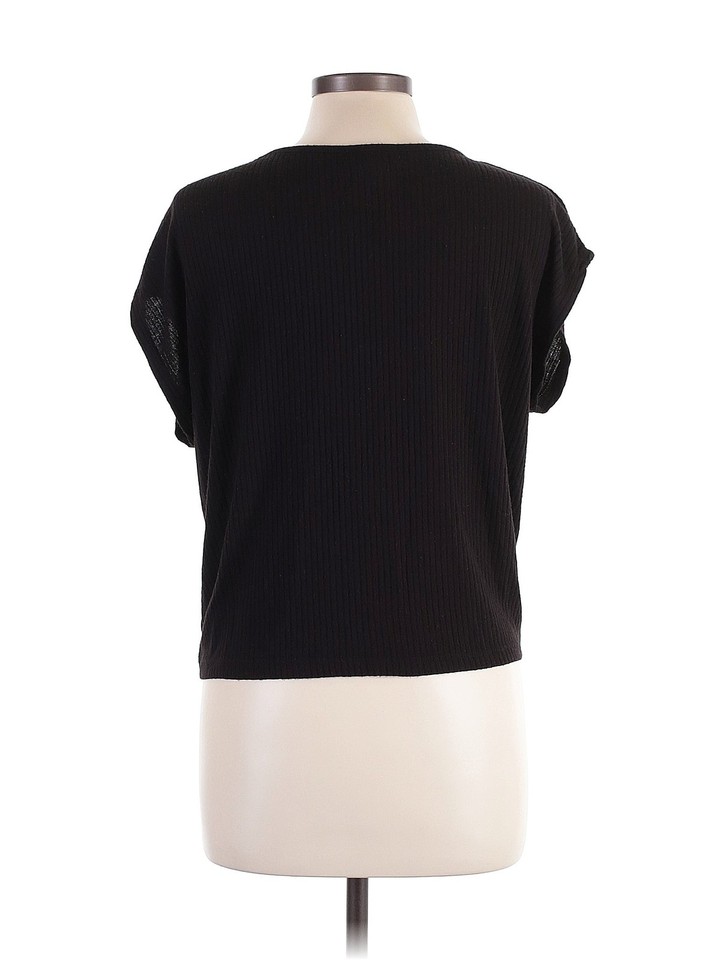 SWS Essentials Women Black Short Sleeve T-Shirt L | eBay