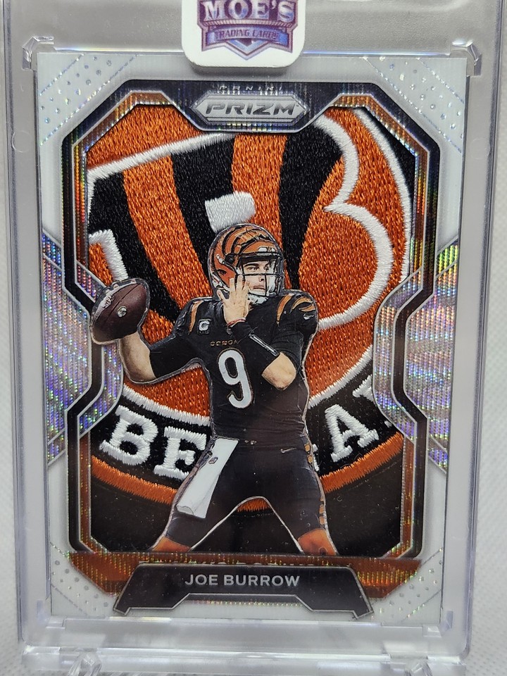 Joe Burrow 1/1 Custom Art Card With Cincinnati Bengals Patch | eBay