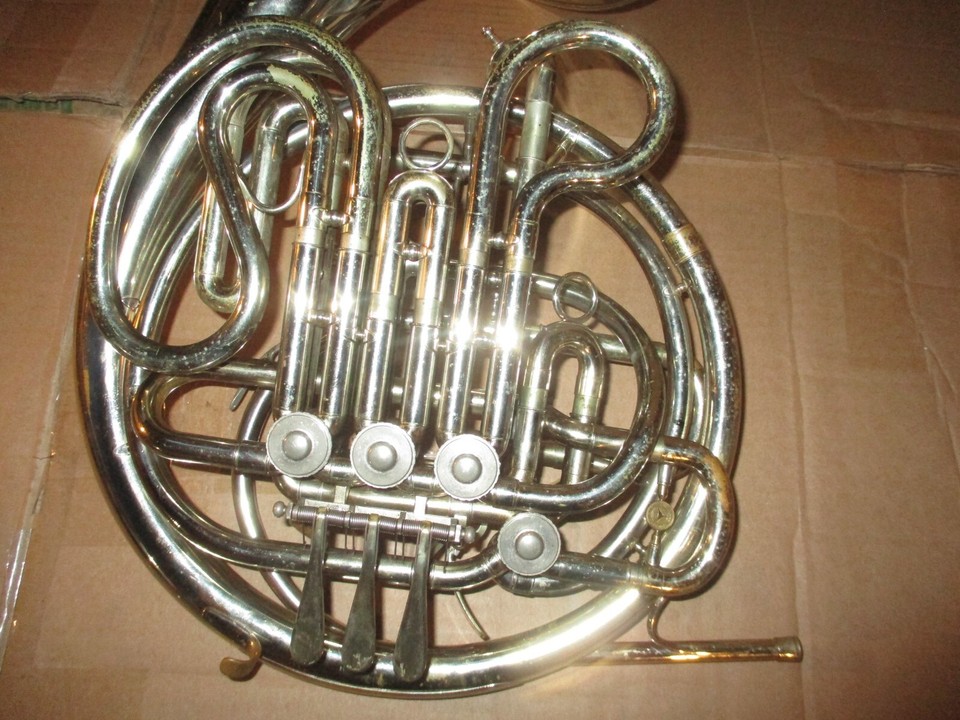 1976 HOLTON H179 FARKAS MODEL PROFESSIONAL DOUBLE FRENCH HORN # 540xxx ...