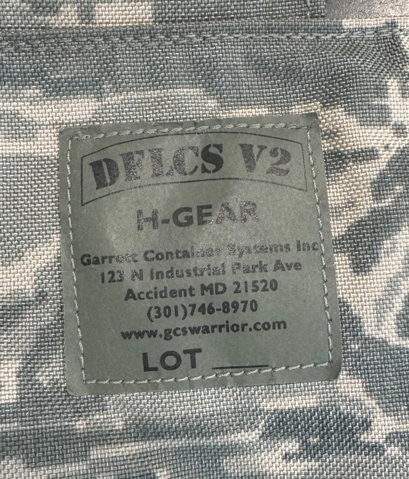 USGI GCS H-Harness Load Bearing Vest DF-LCS V2 ABU | eBay