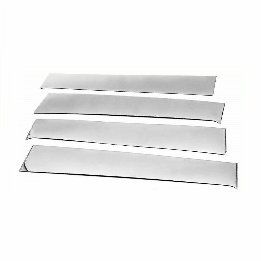 For 2009-2014 Ford F150 F-150 4Dr Crew Cab Chrome Window Sill + Pillar ...