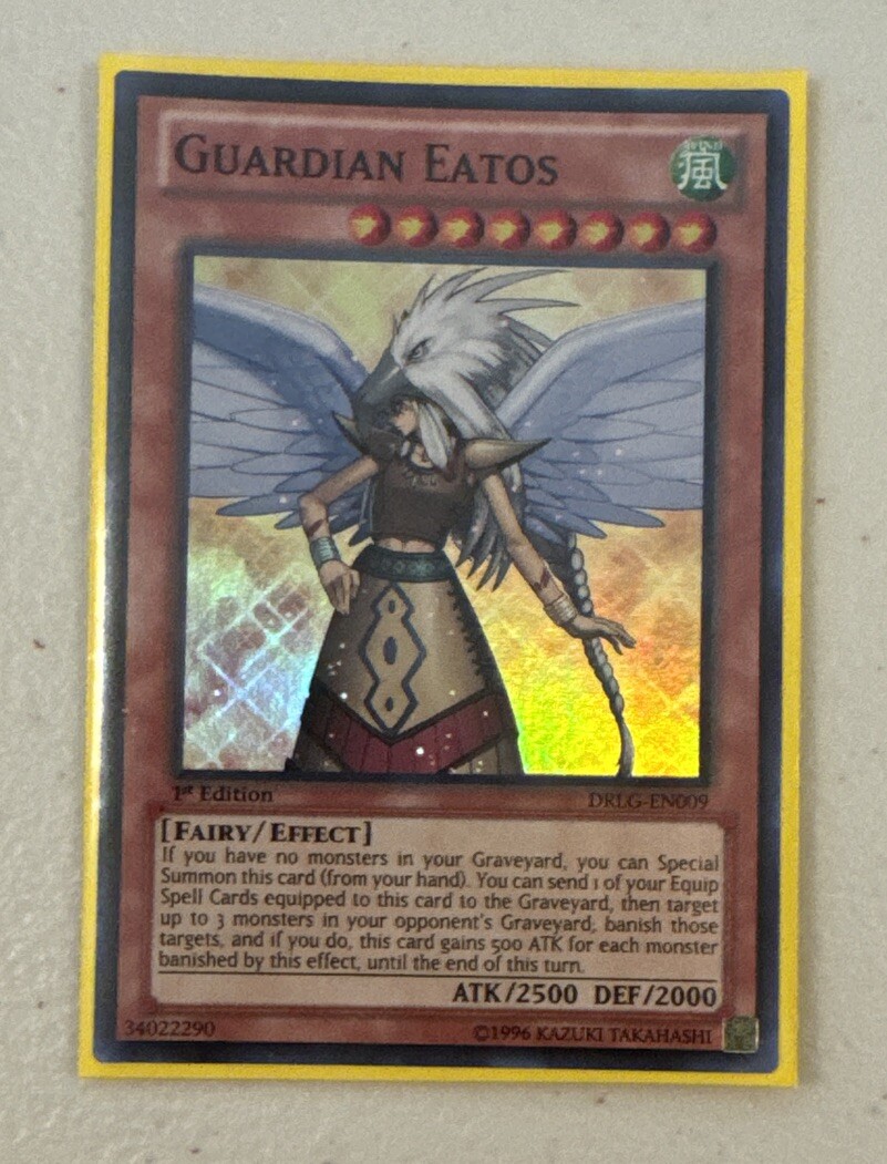 Guardian Eatos - DRLG-EN009 - Super Rare - 1st Edition - Near Mint Yu ...