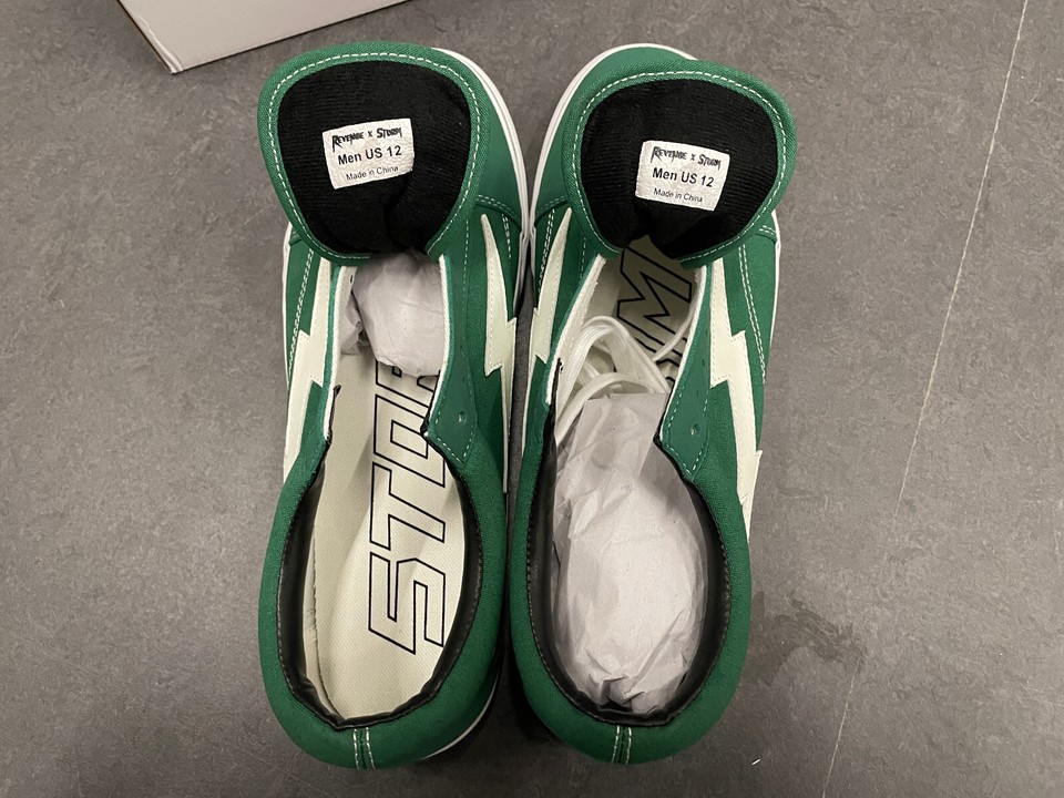 100% Authentic Revenge x Storm Vans Original Classic Green Multiple ...