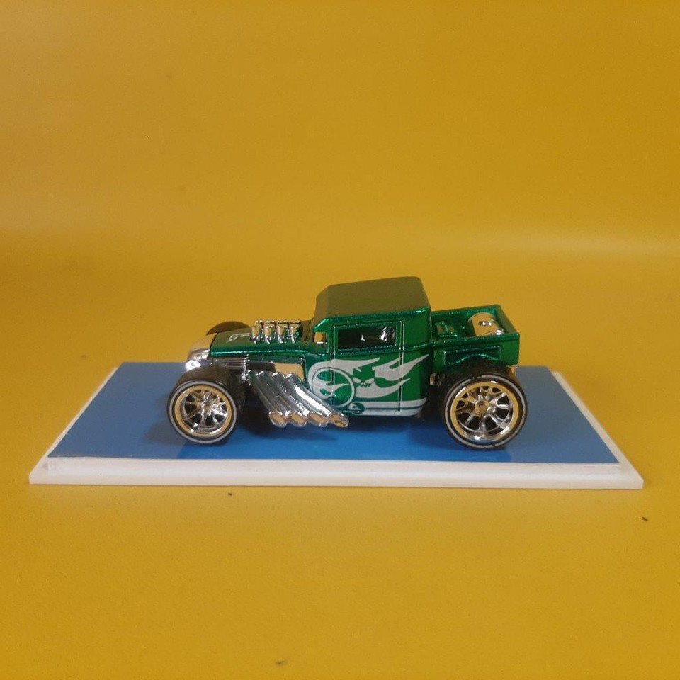 Hot Wheels BONE SHAKER Custom TREASURE HUNT (WANGSTAR CUSTOM) Limited ...
