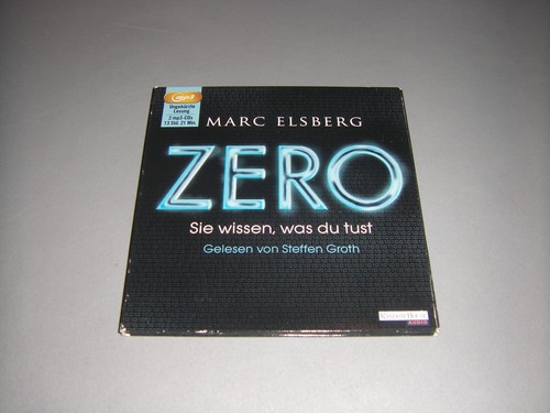 CD Hörbuch - Marc Elsberg - Zero - 2 mp3-CDs | eBay.de