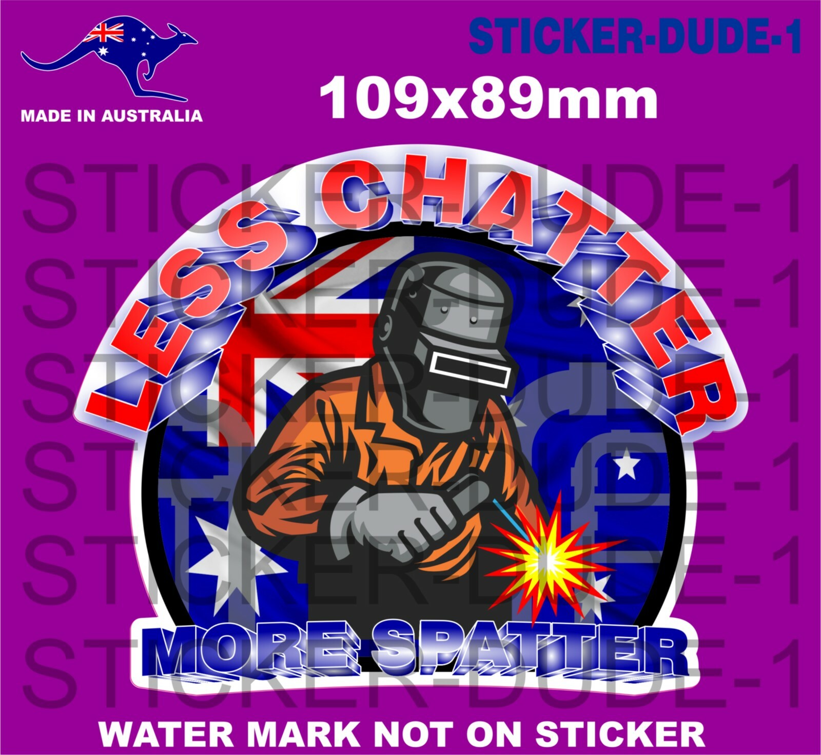 BOILERMAKER WELDER STICKER FOR TOOLBOX BEER FRIDGE WELDING HELMET ...