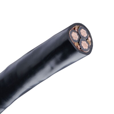 50' 8/3 Shielded VFD Power Cable With 3#14 Ground TC-ER PVC Jacket ...