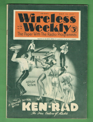 #OO. WIRELESS WEEKLY MAGAZINE, MAY 14TH 1937 | eBay