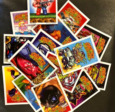 2020 GARBAGE PAIL KIDS LAS VEGAS GROSS CARD CON 15 CARD COMPLETE SET | eBay