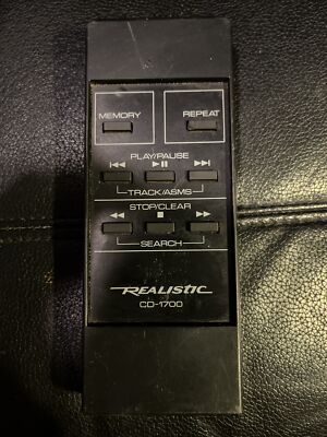 Realistic CD 1700 Compact Disc Digital Audio Remote Control | eBay