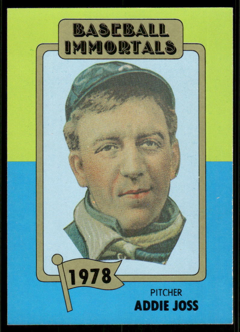 1980-87 SSPC Baseball Immortals - #164 Addie Joss (RC) for sale online ...