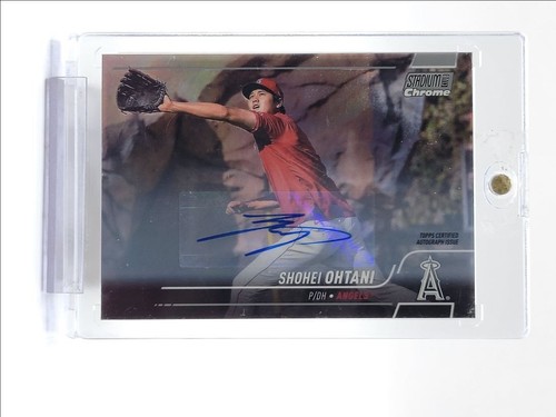 SHOHEI OHTANI 2022 TOPPS STADIUM CLUB CHROME ANGELS AUTO 01/25 Q2058 | eBay