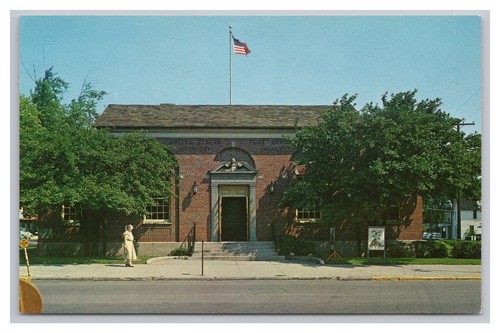 Postcard 1958 Post Office Union City Indiana Exterior Building | eBay