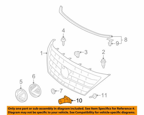 86790-60071 Toyota Camera assy, television, fr 8679060071, New Genuine ...